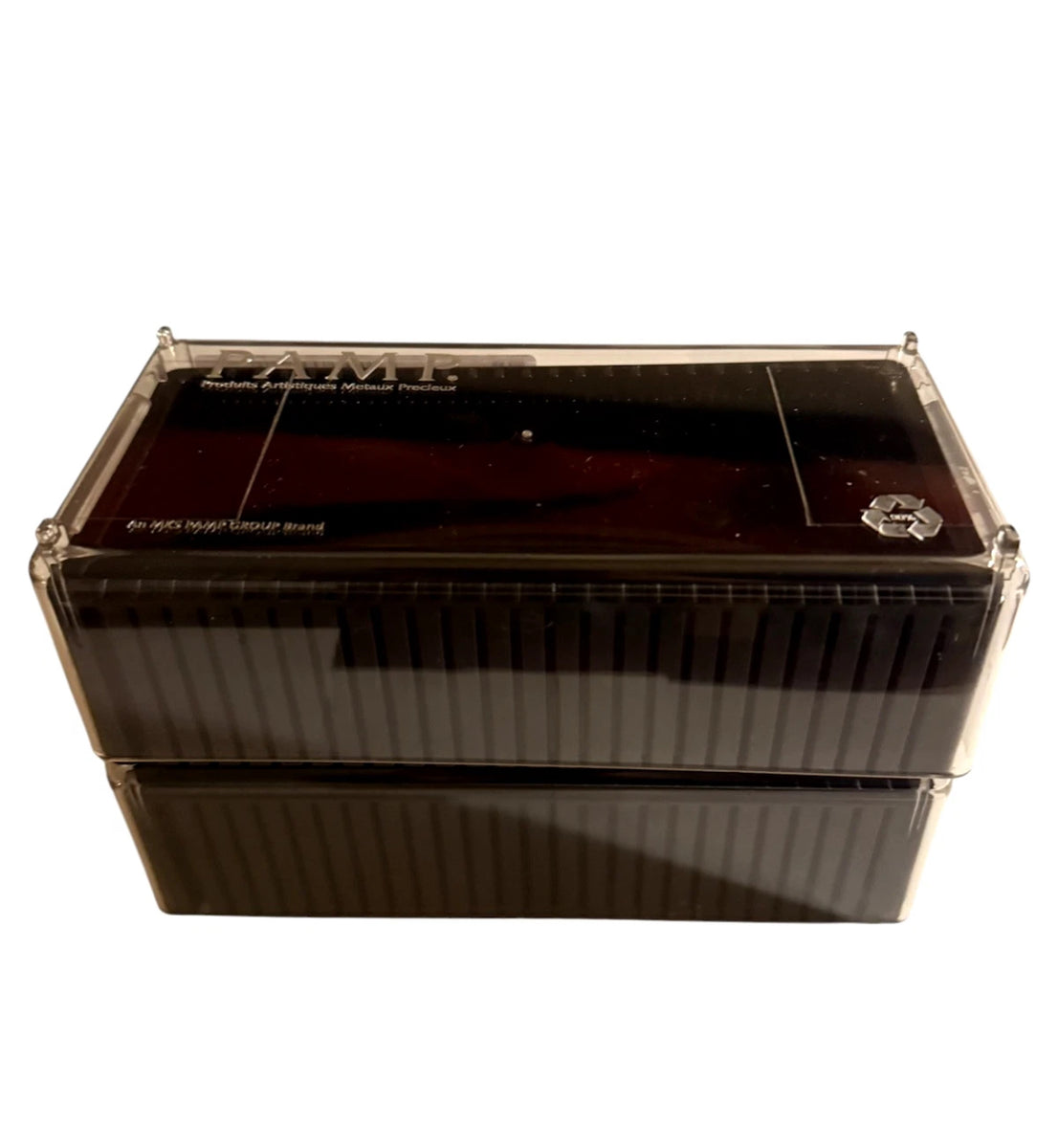 PAMP SUISSE 25 COUNT STORAGE BOX FOR TEP PACKAGING PAMP BARS – LIQUID ...