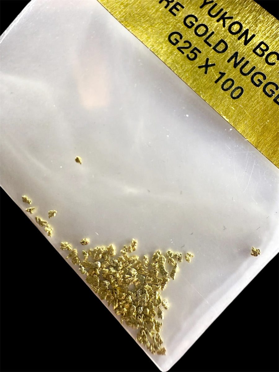 1000 PIECE LOT ALASKAN YUKON BC NATURAL PURE GOLD NUGGETS (#G250 ...