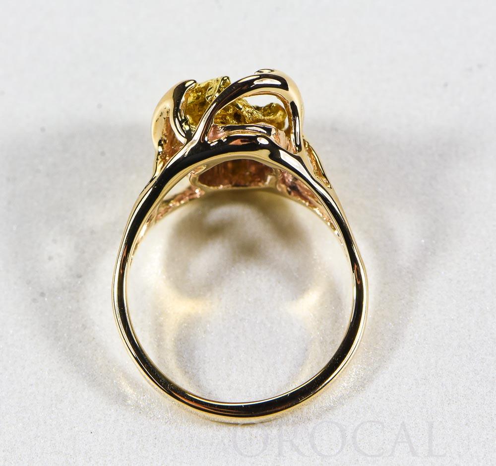Gold Nugget Ladies Ring "Orocal" RL958N Genuine Hand Crafted Jewelry ...