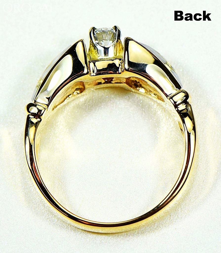 Gold Quartz Ring "Orocal" RL988DQE Genuine Hand Crafted Jewelry - 14K ...