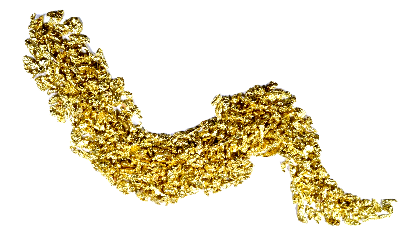 0.125 GRAMS ALASKAN YUKON BC NATURAL PURE GOLD NUGGETS #12 MESH ...