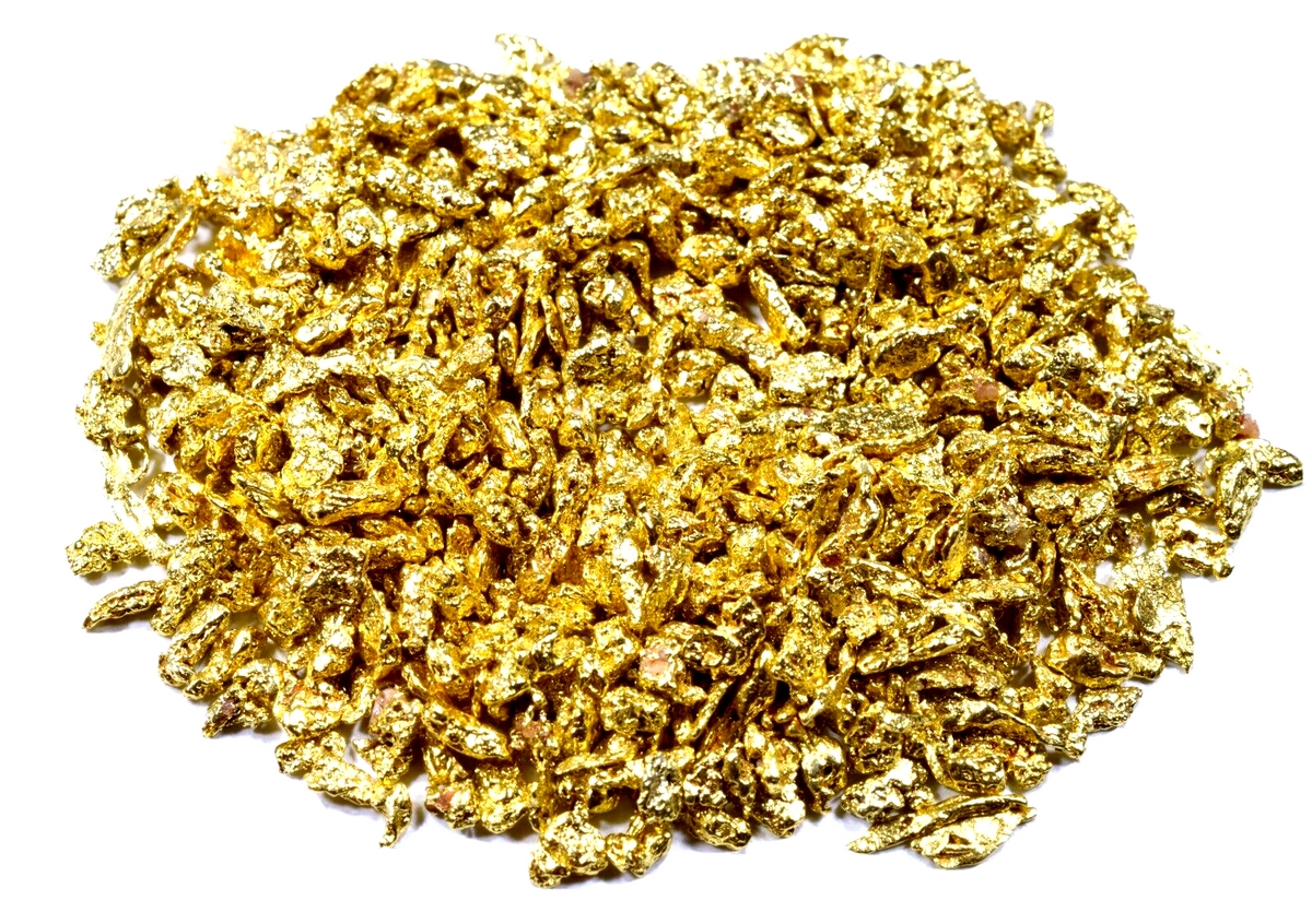 1/2 TROY OZ ALASKAN YUKON BC NATURAL PURE GOLD NUGGETS #12 MESH ...