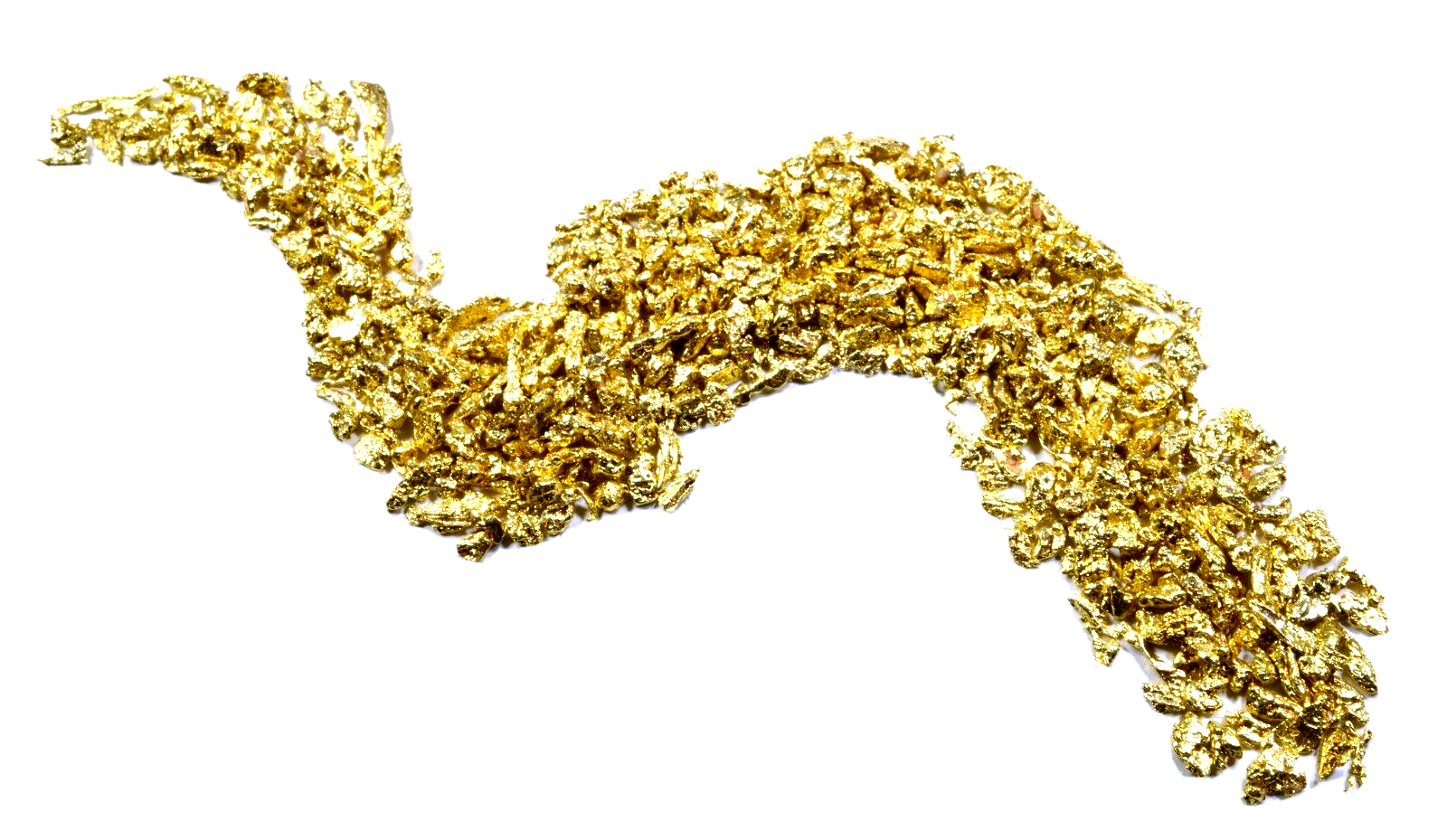 0.125 GRAMS ALASKAN YUKON BC NATURAL PURE GOLD NUGGETS #12 MESH ...