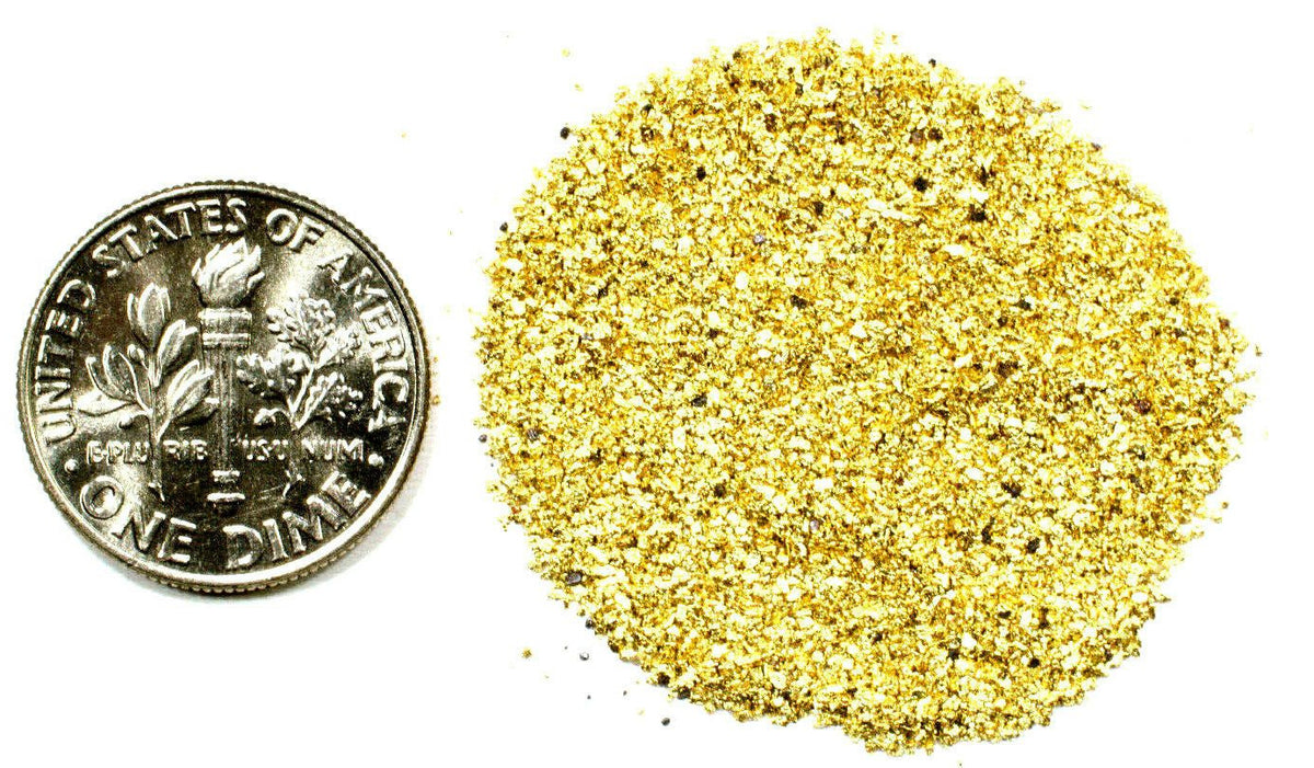 1 TROY OZ ALASKAN YUKON BC NATURAL PURE GOLD NUGGETS #50 MESH – LIQUID ...