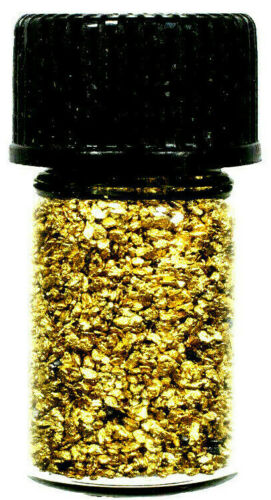 1/2 TROY OZ ALASKAN YUKON BC NATURAL PURE GOLD NUGGETS #50 MESH WITH B ...