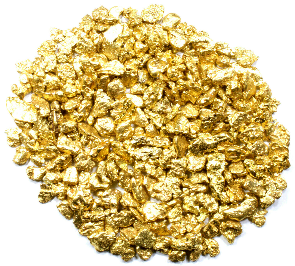 1 TROY OZ ALASKAN YUKON BC NATURAL PURE GOLD NUGGETS #8 MESH – LIQUID ...