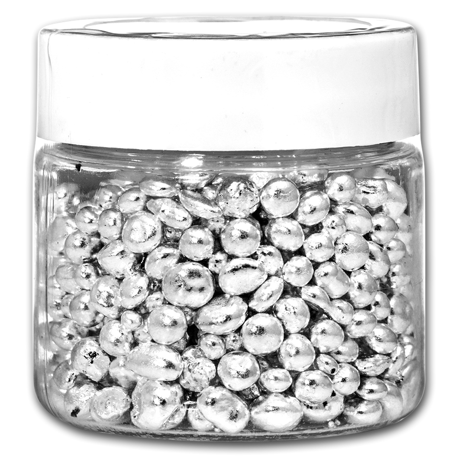 10 TROY OZ .9999 FINE SILVER GRAIN/SHOT – LIQUID BULLION