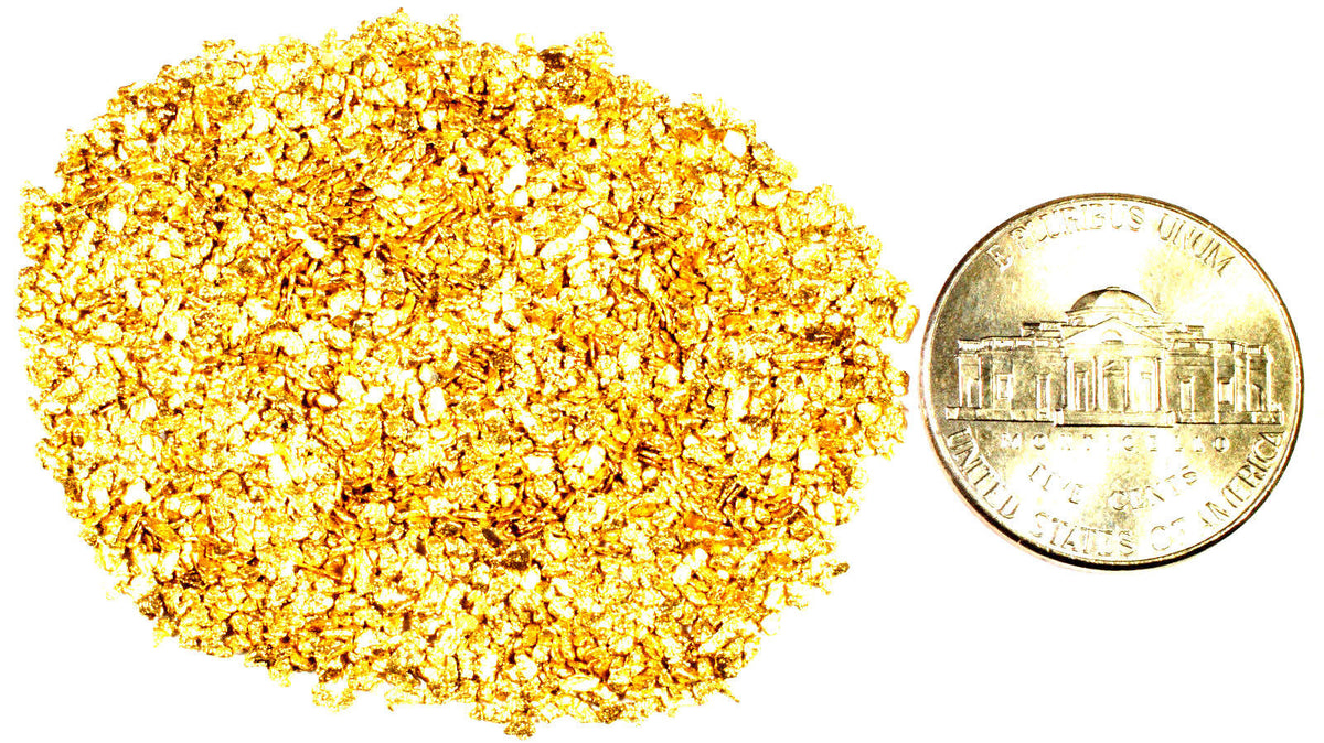 1.000 GRAMS ALASKAN YUKON BC NATURAL PURE GOLD NUGGETS #20 MESH ...