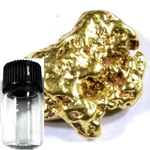 LOT 5 X .050+ GRAMS ALASKAN YUKON BC NATURAL PURE GOLD NUGGET HAND PIC ...